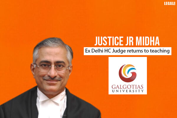Ex Delhi High Court Judge returns to teaching