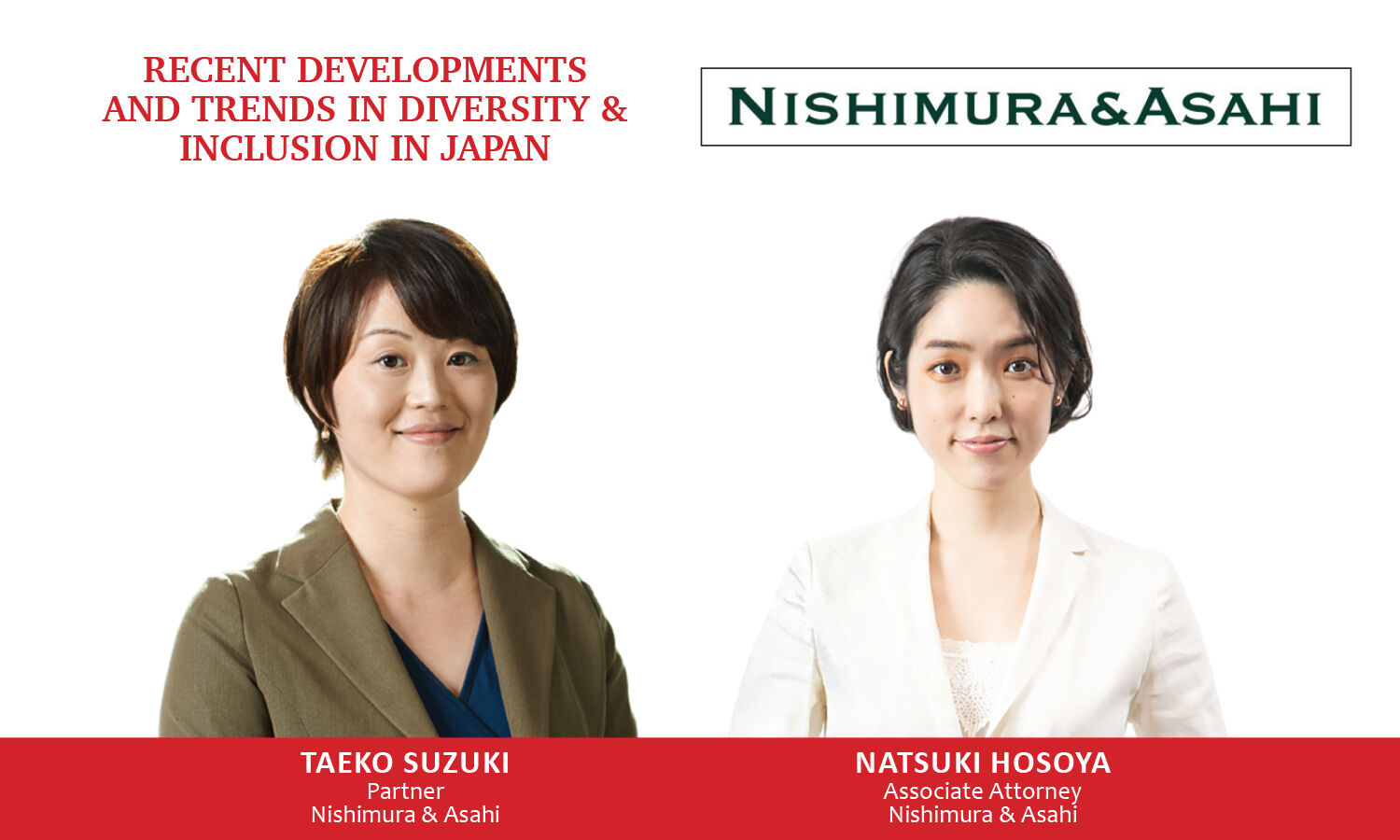 Recent Developments and Trends in Diversity & Inclusion in Japan