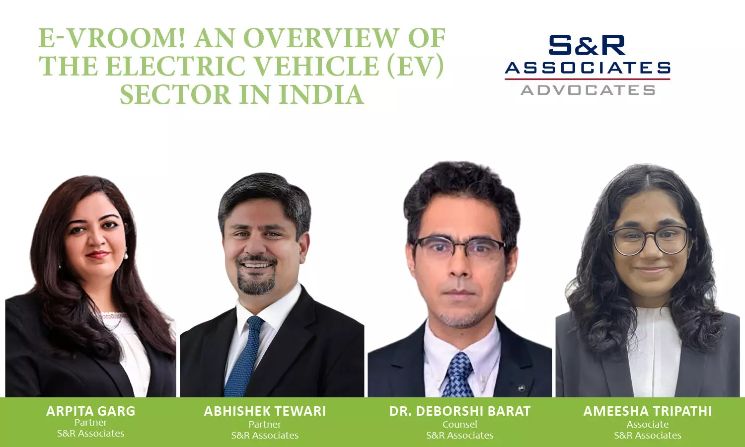 E-Vroom! An Overview of the Electric Vehicle (EV) Sector in India