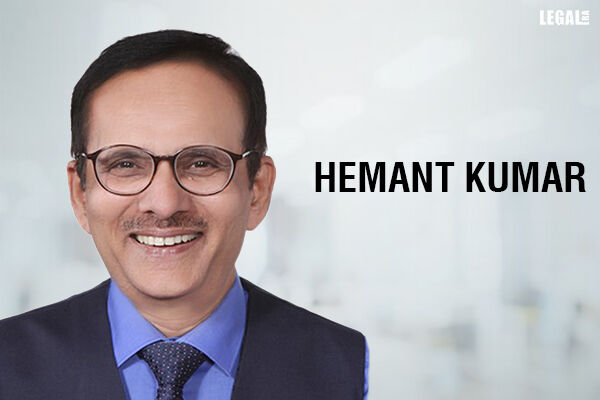 Group General Counsel of Larsen & Toubro Ltd. Hemant Kumar receives "Honorary Professorship"