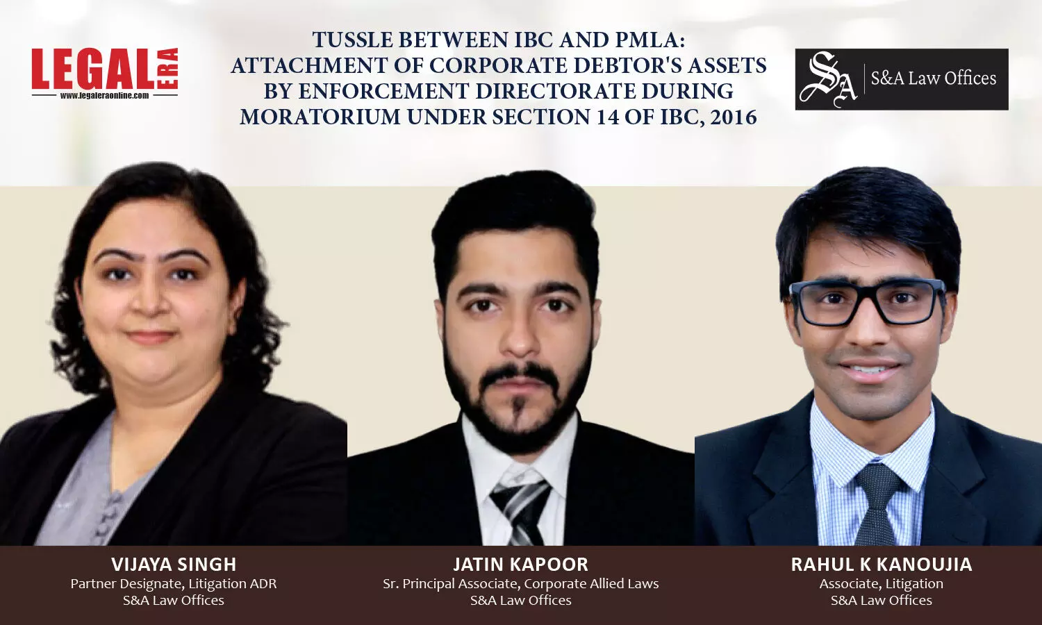 Tussle between IBC and PMLA: Attachment of Corporate Debtor's Assets by ...