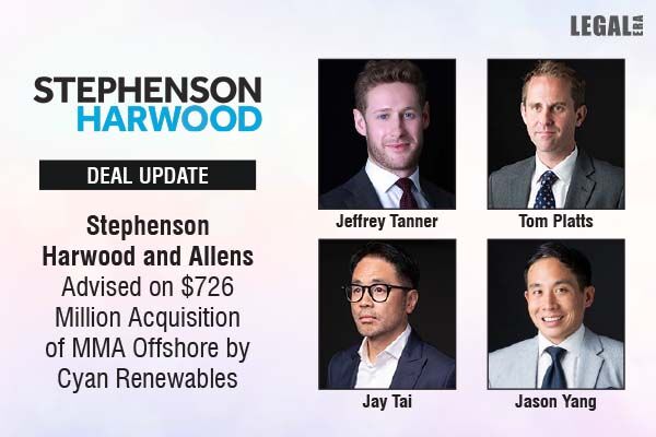 Stephenson Harwood And Allens Advised On $726 Million Acquisition Of ...