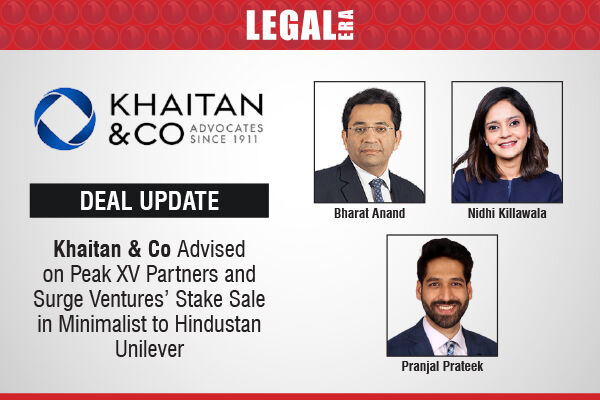 Khaitan & Co Advises Peak XV Partners & Surge Ventures on Minimalist’s ...