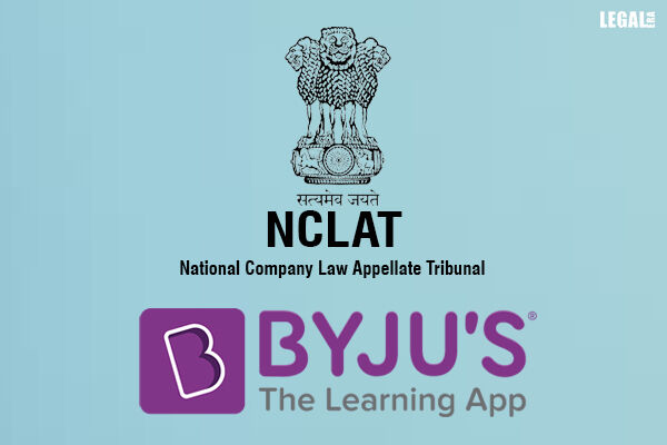 NCLAT Judicial Member Recuses From Byju’s Case – Legal 60