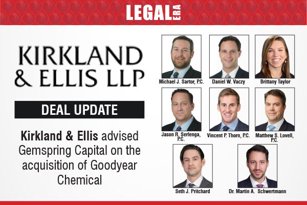 Kirkland & Ellis Advised Gemspring Capital on Acquisition of Goodyear’s ...