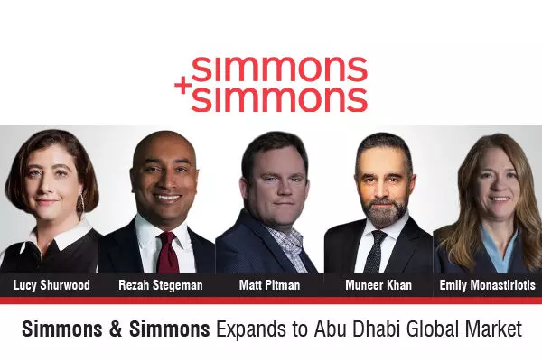 Simmons & Simmons Expands Middle East Presence with ADGM Office