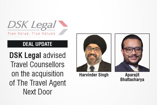 DSK Legal Advised Travel Counsellors On The Acquisition Of The Travel ...